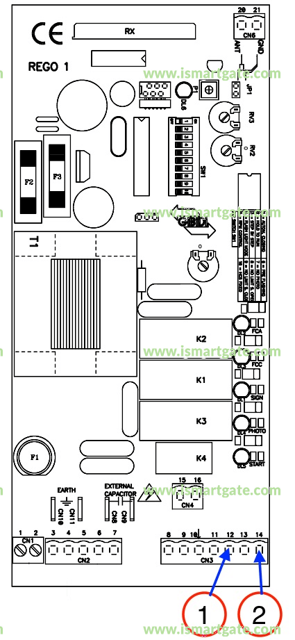 GiBiDi PASS 600 REGO için akıllı garaj kapısı açacağı - ismartgate