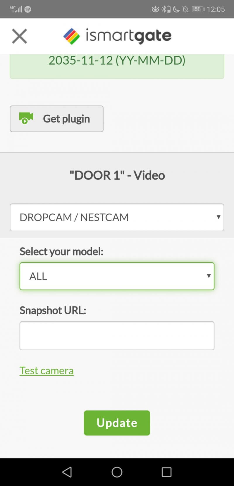 How do I configure a NestCam camera? - ismartgate