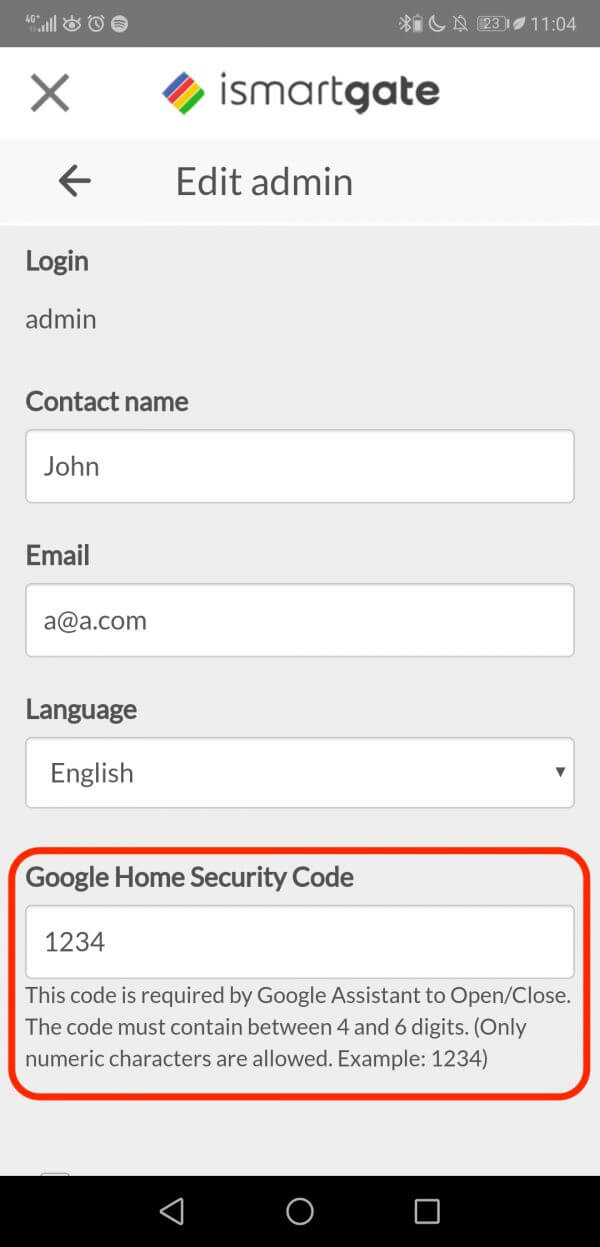 Google Assistant and Google Home ask for a Code | Google Home Garage ...